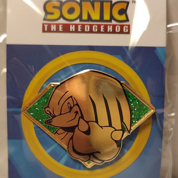 Sega | Jewelry | Sonic The Hedgehog And Knuckles The Echidna Enamel ...